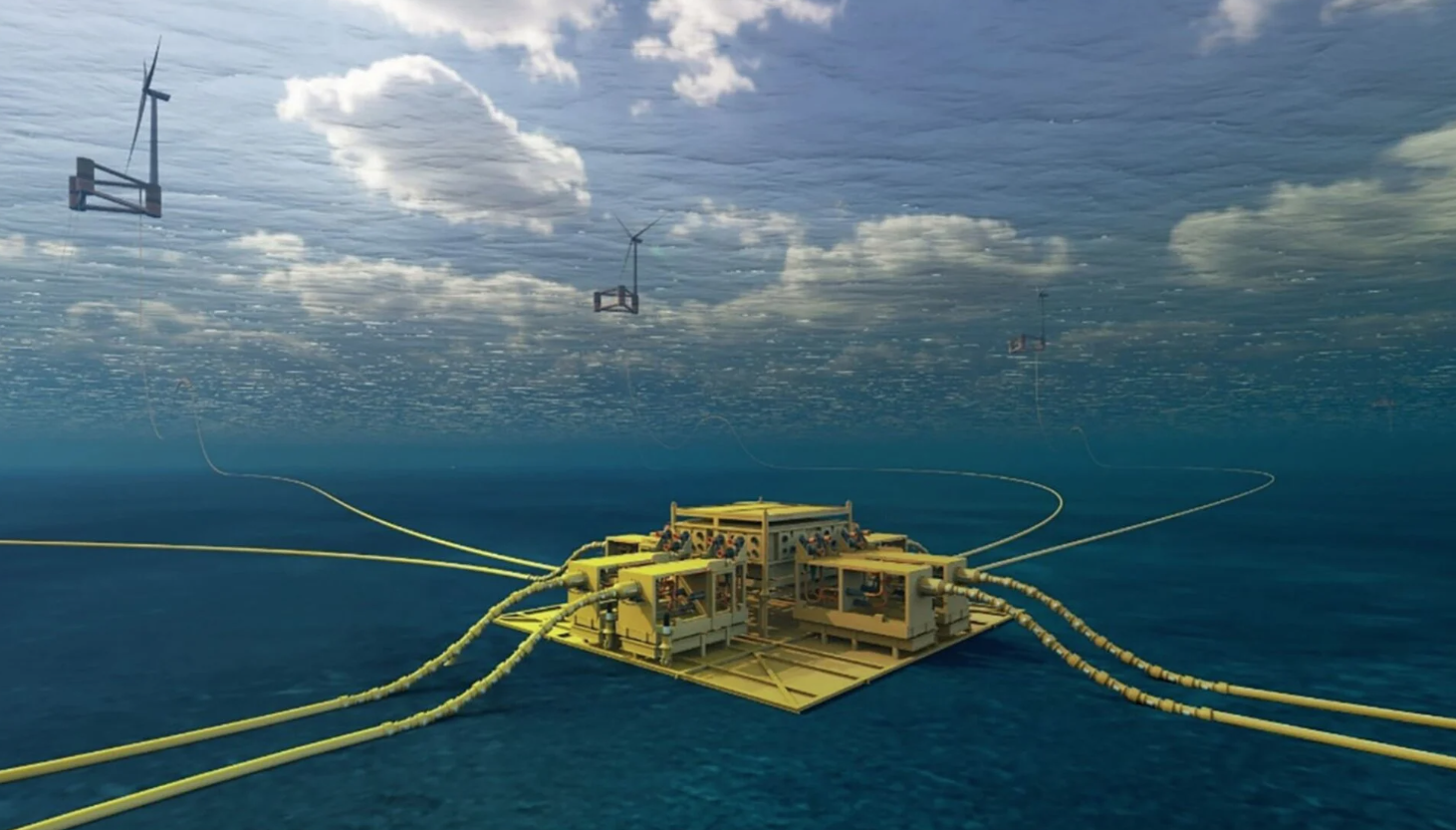 The 1st underwater energy hub for floating wind | Rinnovabili