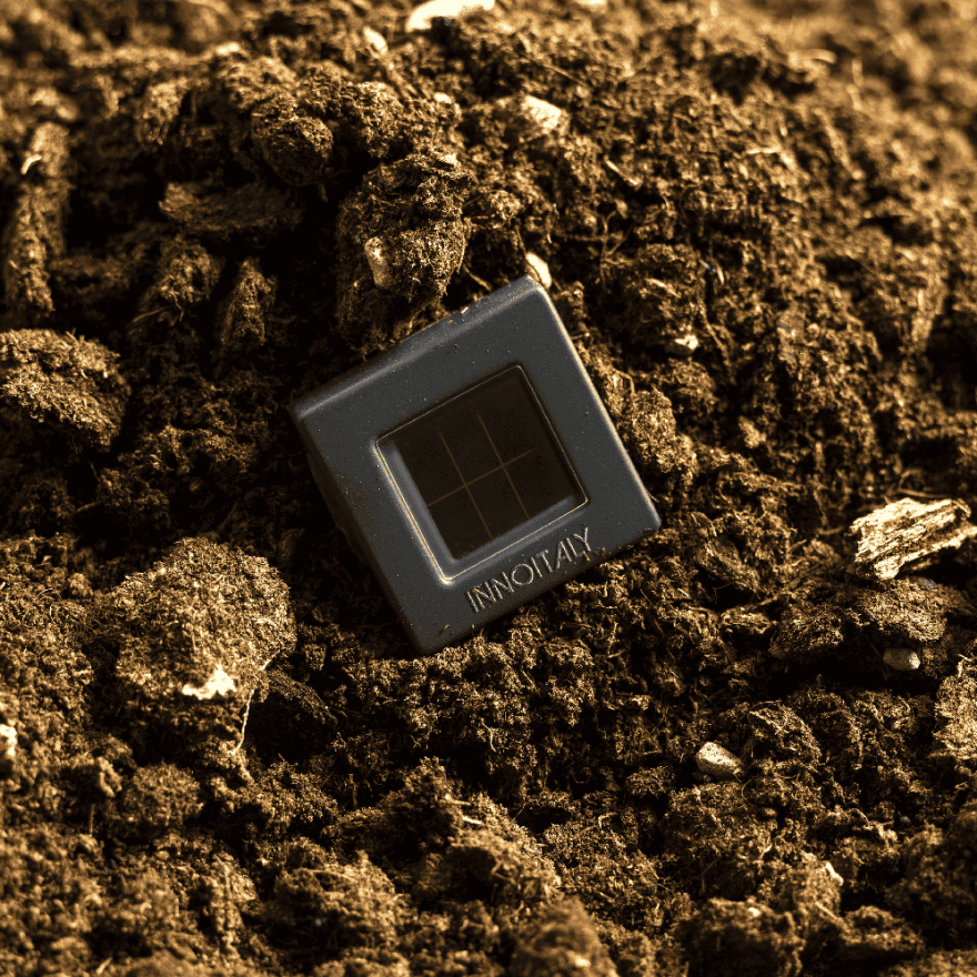 Battery-free sensors harness energy from soil bacteria