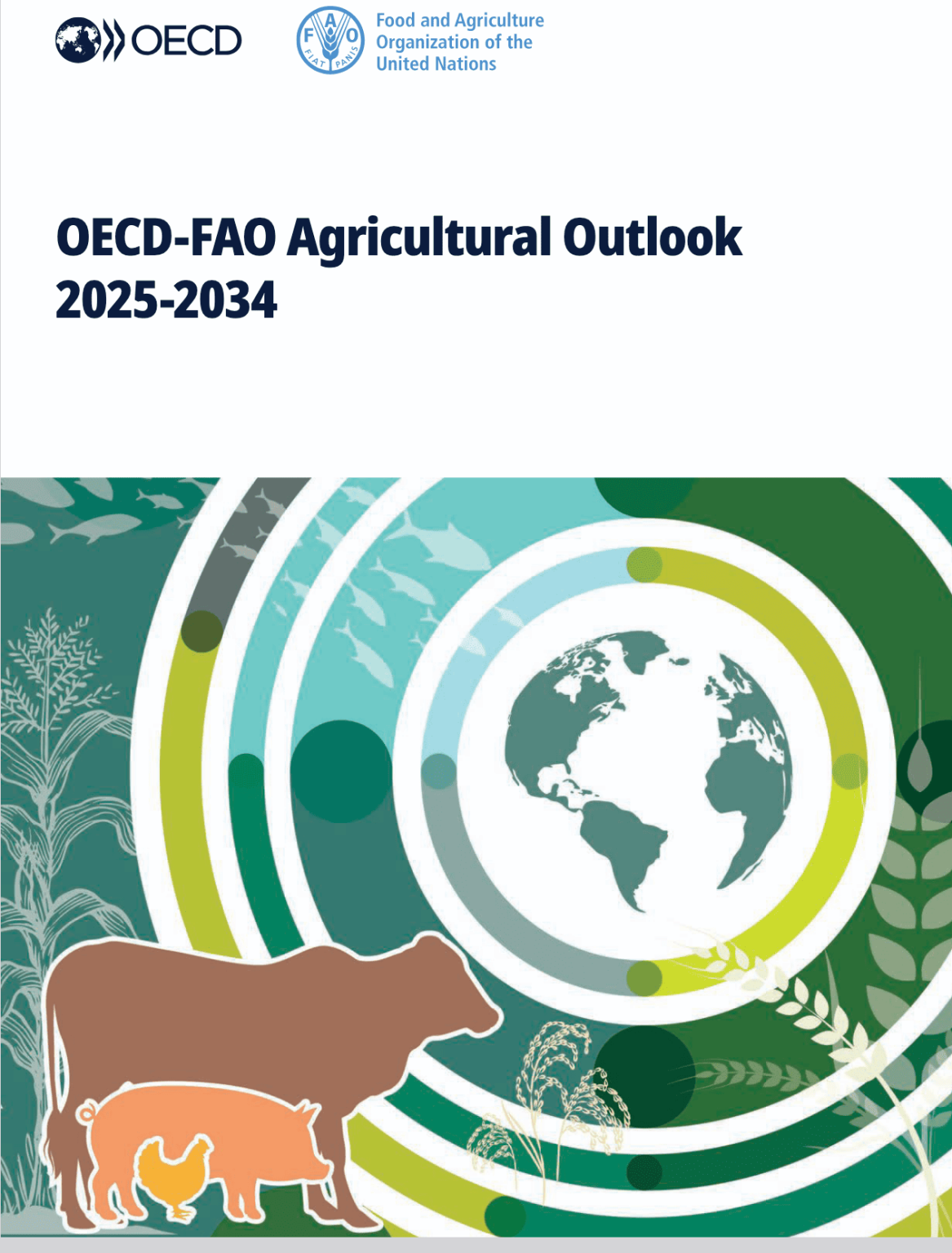 OECD-FAO report, global agriculture outlook 2025–2034