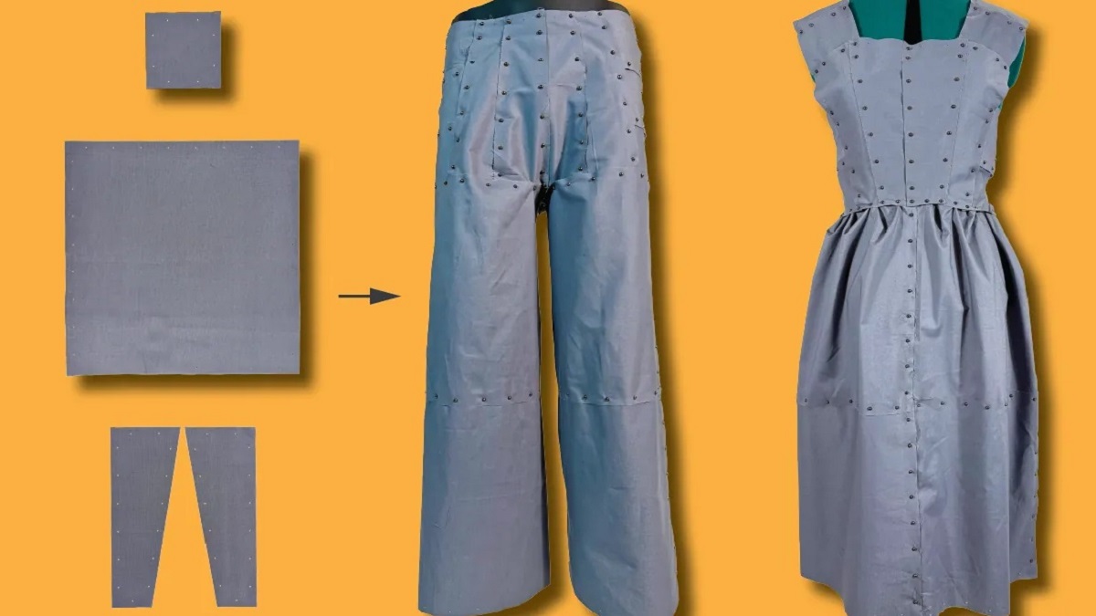 Reusable modular clothing by MIT: Refashion fights fast fashion