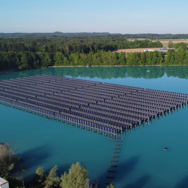 Vertical floating photovoltaic redefines solar design