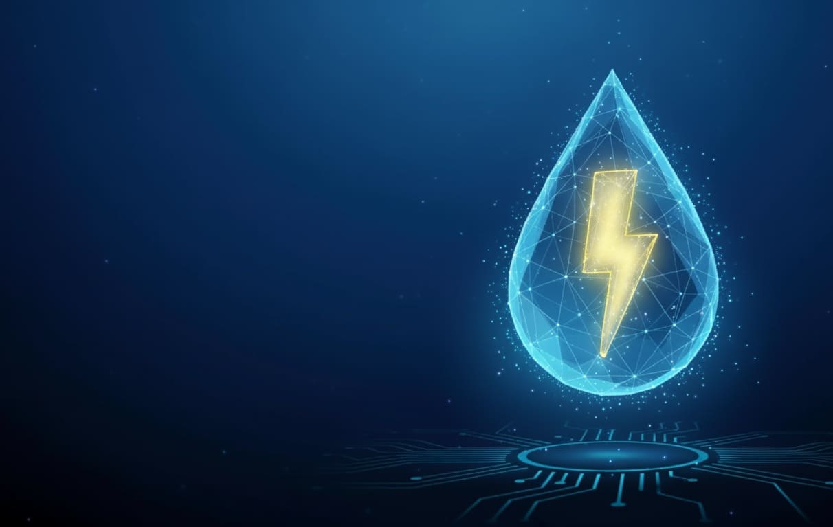 Floating droplet electric generator for rain energy